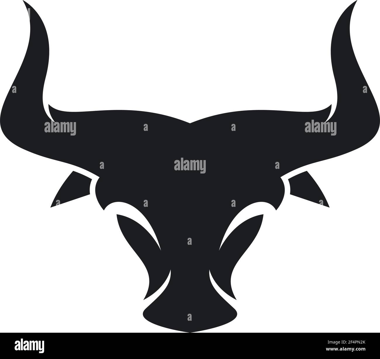 Bull head logo images Stock Vector Image & Art - Alamy