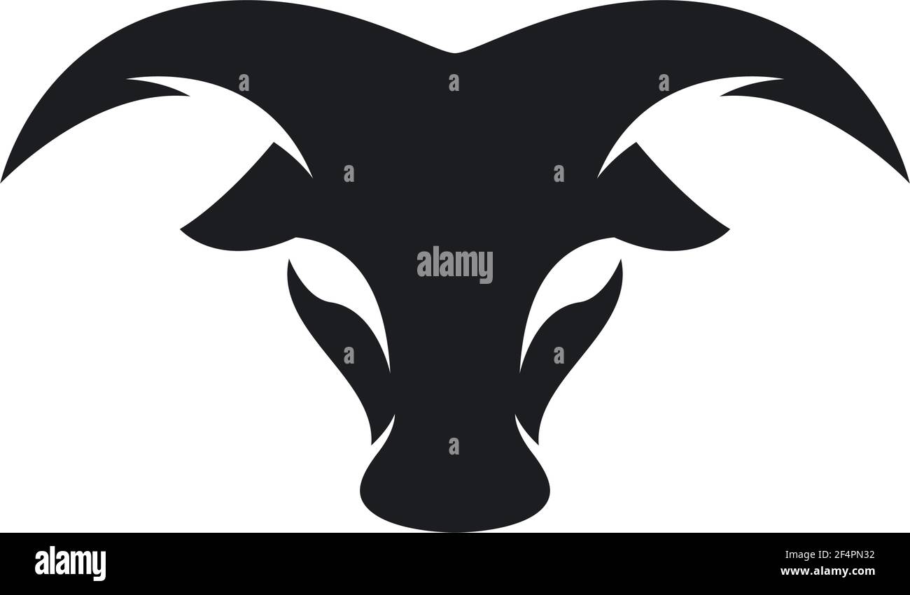 Bull head logo images Stock Vector Image & Art - Alamy