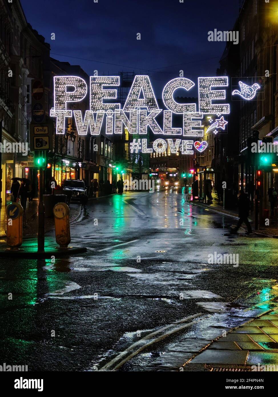 Brighton 2020 christmas lights hi-res stock photography and images - Alamy