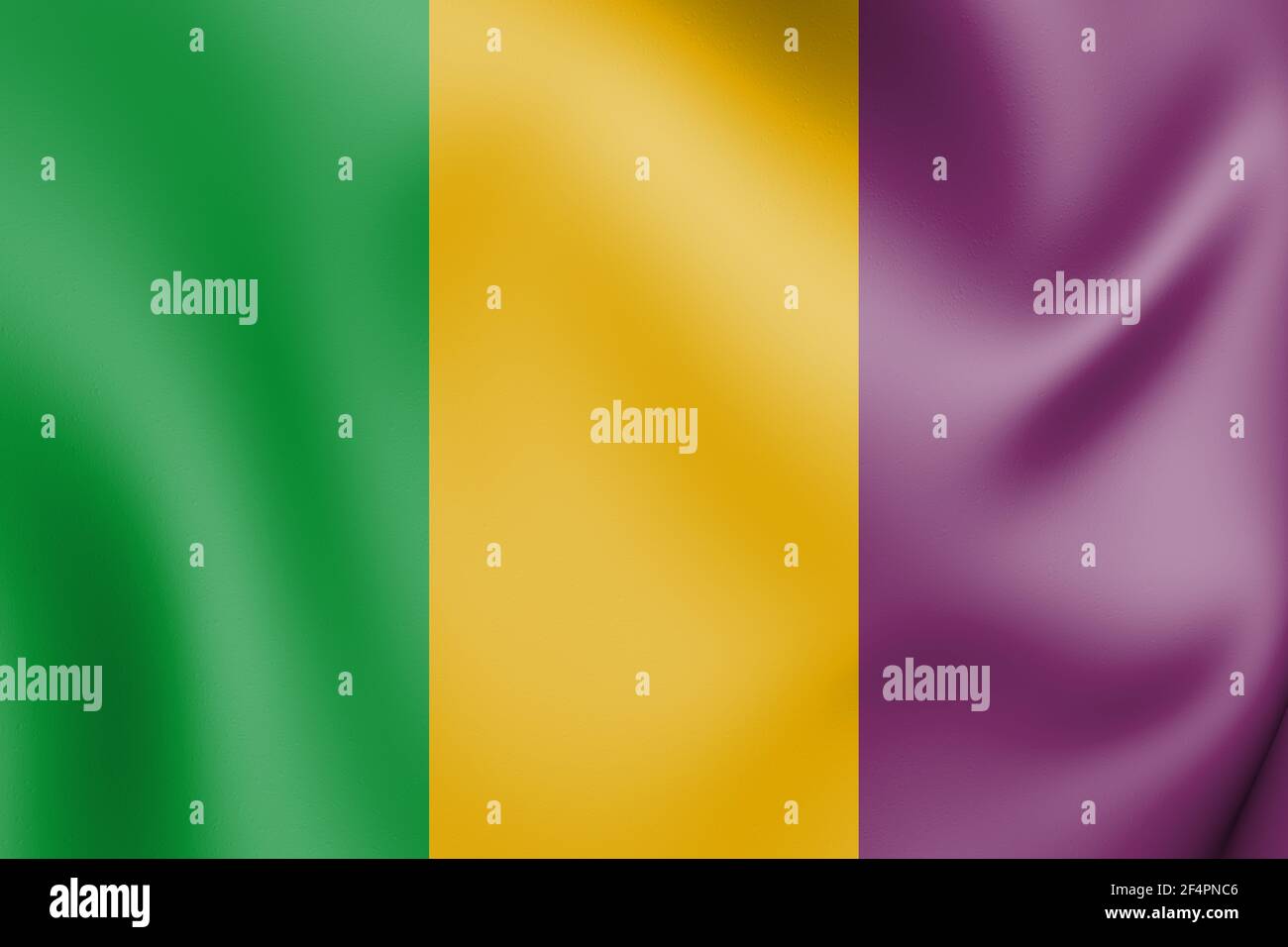 3D Flag of Quindio department, Colombia. 3D Illustration Stock Photo ...