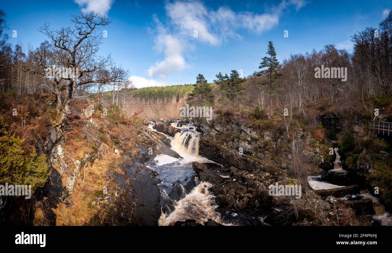 Rogie falls, near strathpeffer hi-res stock photography and images - Alamy