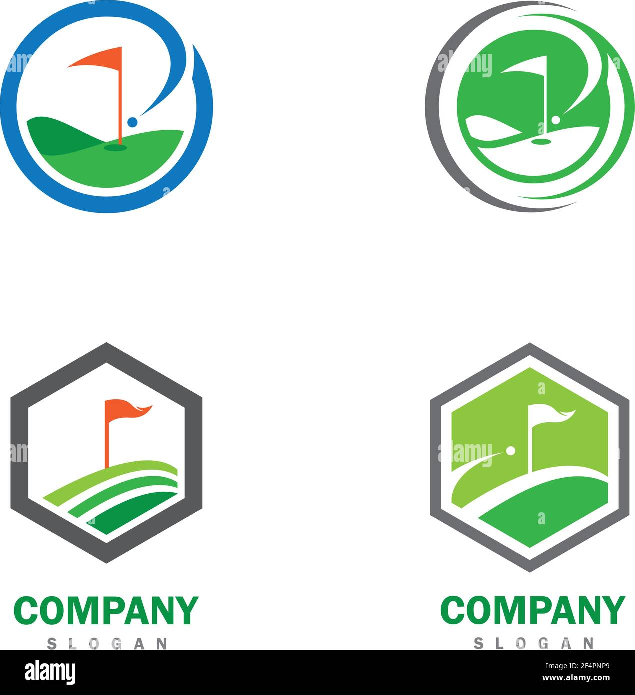 Golf logo vector icon illustration Stock Vector Image & Art - Alamy