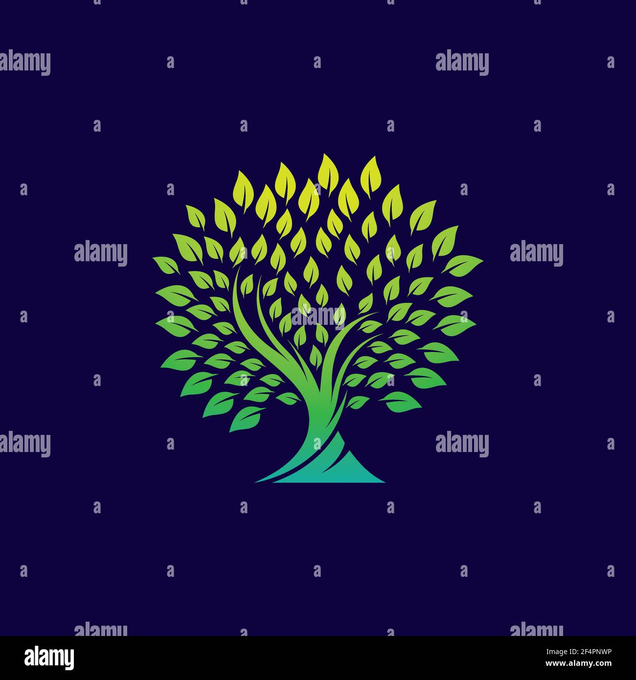 Tree logo images Stock Vector Image & Art - Alamy