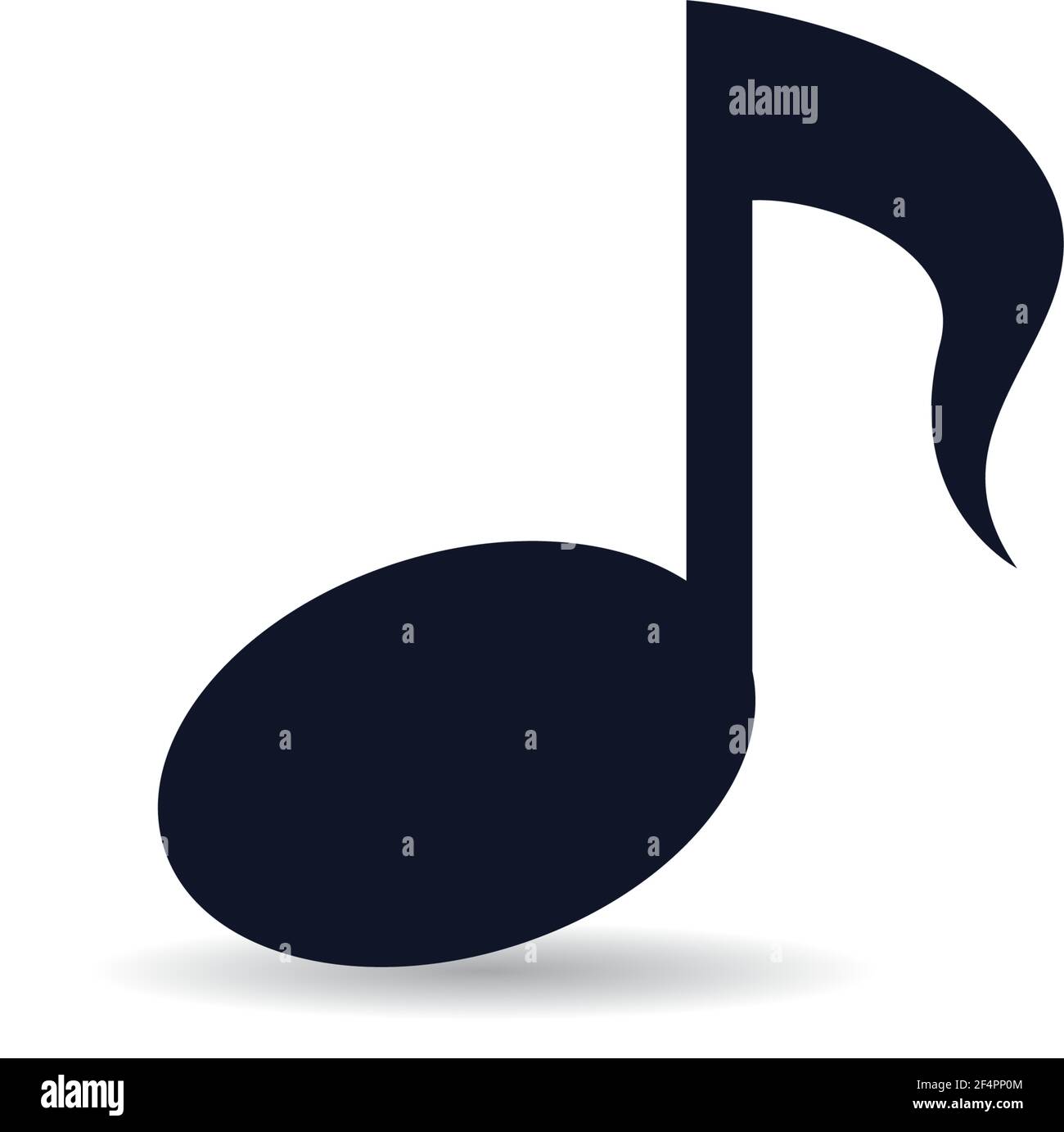 Music note logo images Stock Vector Image & Art - Alamy