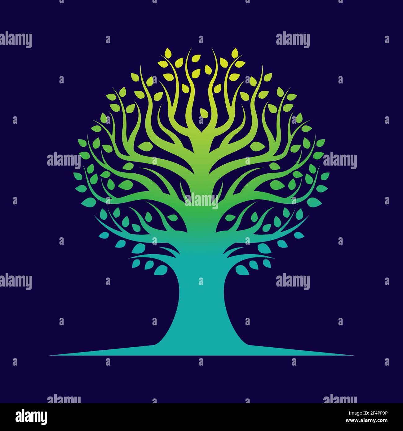 Tree logo images Stock Vector Image & Art - Alamy