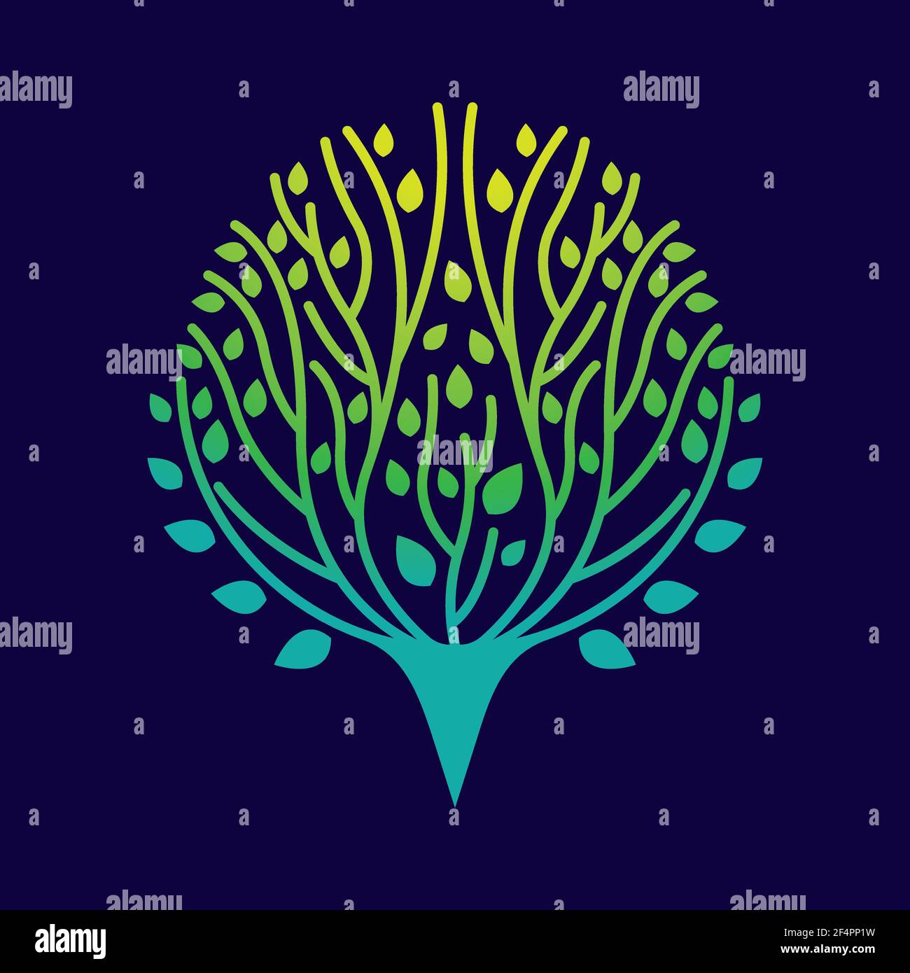 Tree logo images Stock Vector Image & Art - Alamy