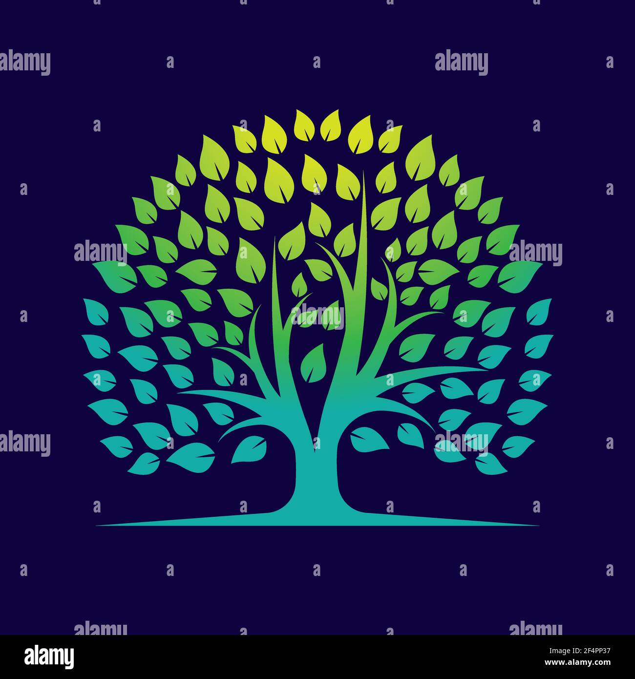 Tree logo images Stock Vector Images - Alamy