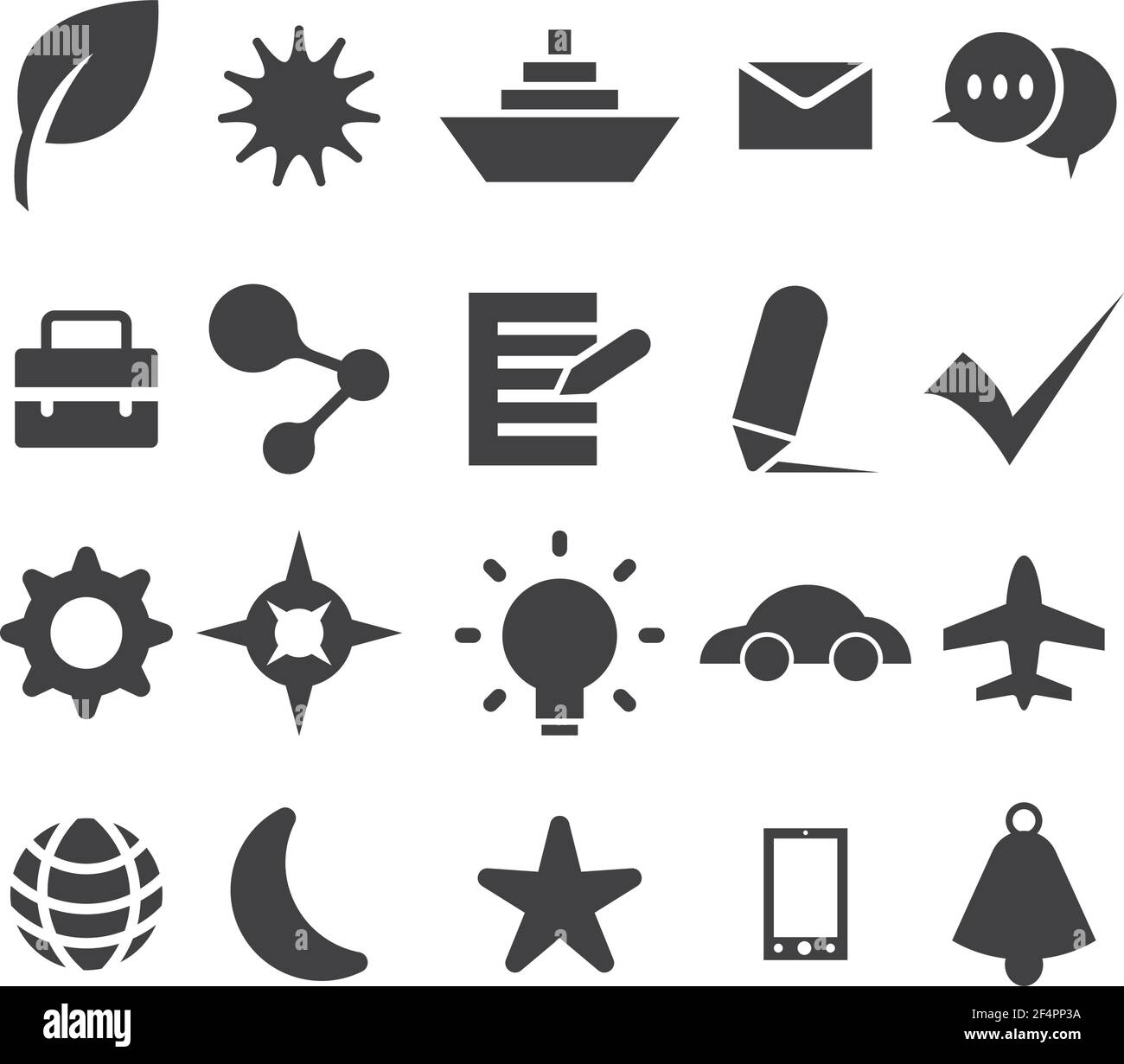 icon set and symbol vector illustration design Stock Vector Image & Art ...