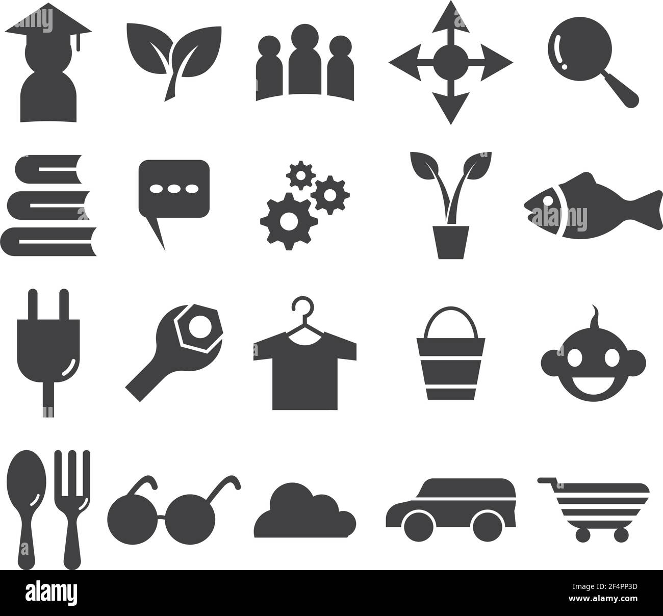 icon set and symbol vector illustration design Stock Vector Image & Art ...