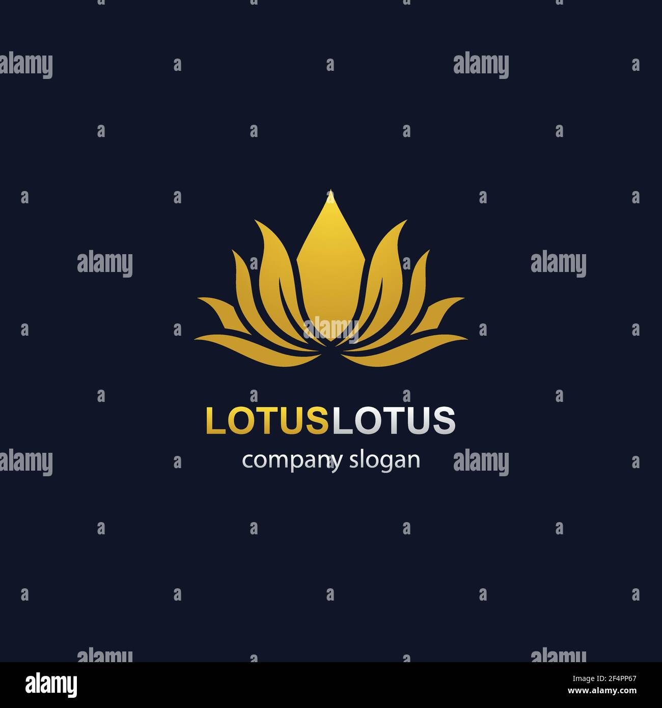 Lotus logo template vector icon design Stock Vector Image & Art - Alamy