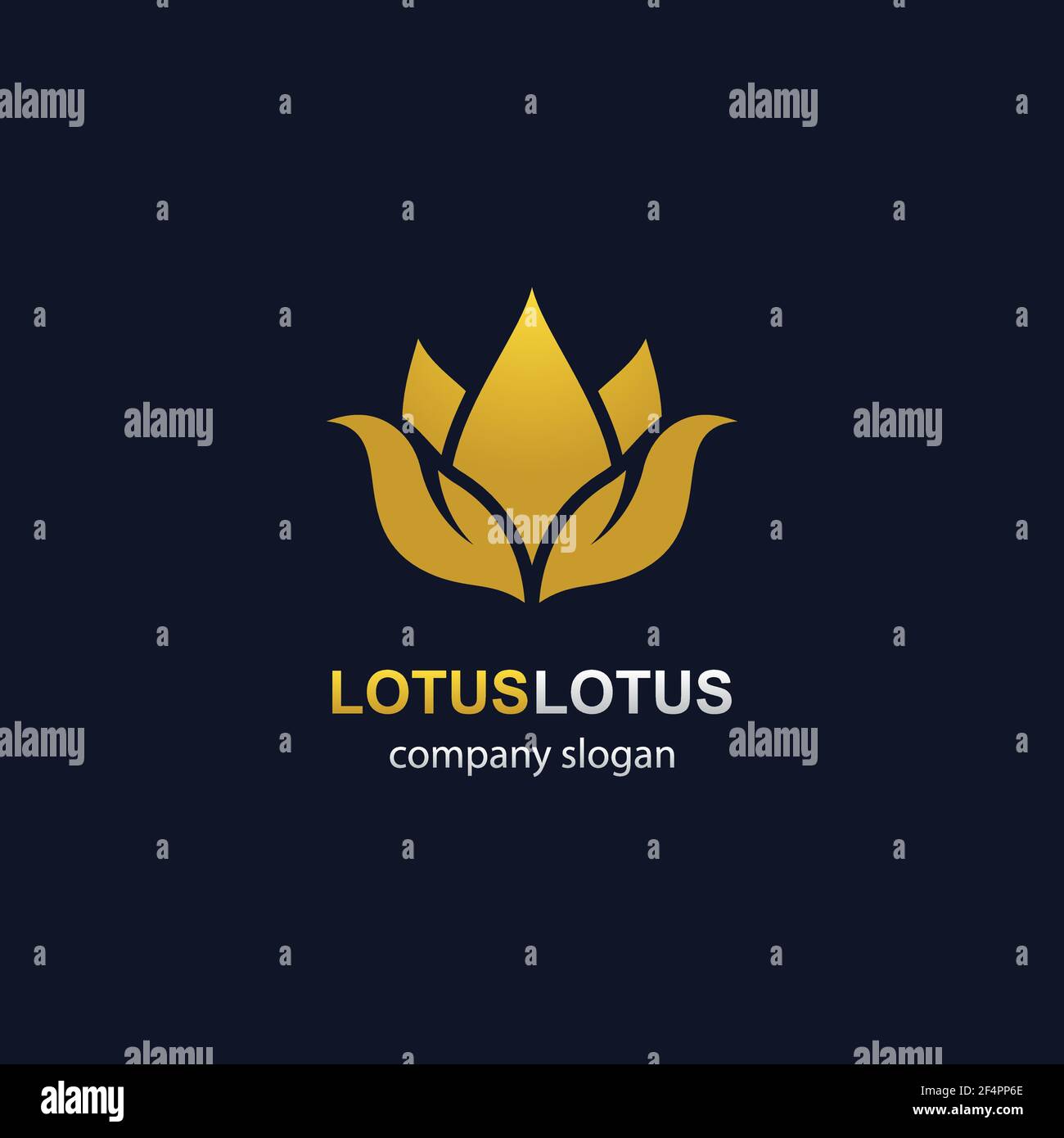 Lotus logo template vector icon design Stock Vector Image & Art - Alamy
