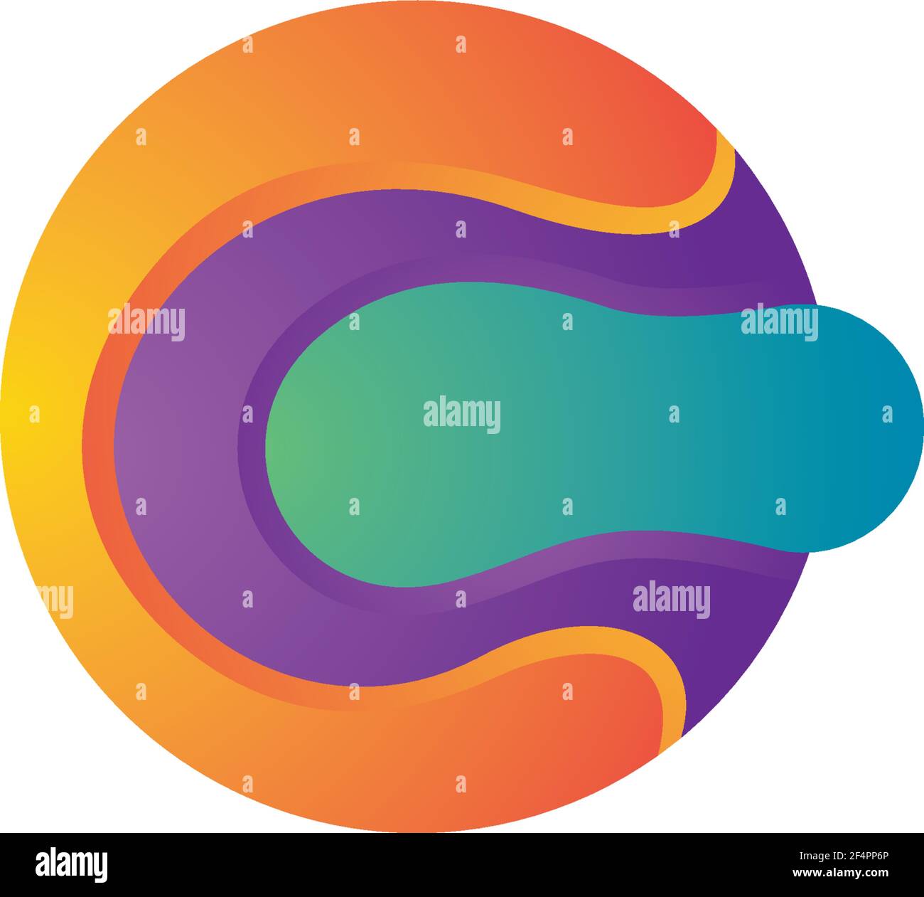 Abstract gradient business logo images Stock Vector Image & Art - Alamy