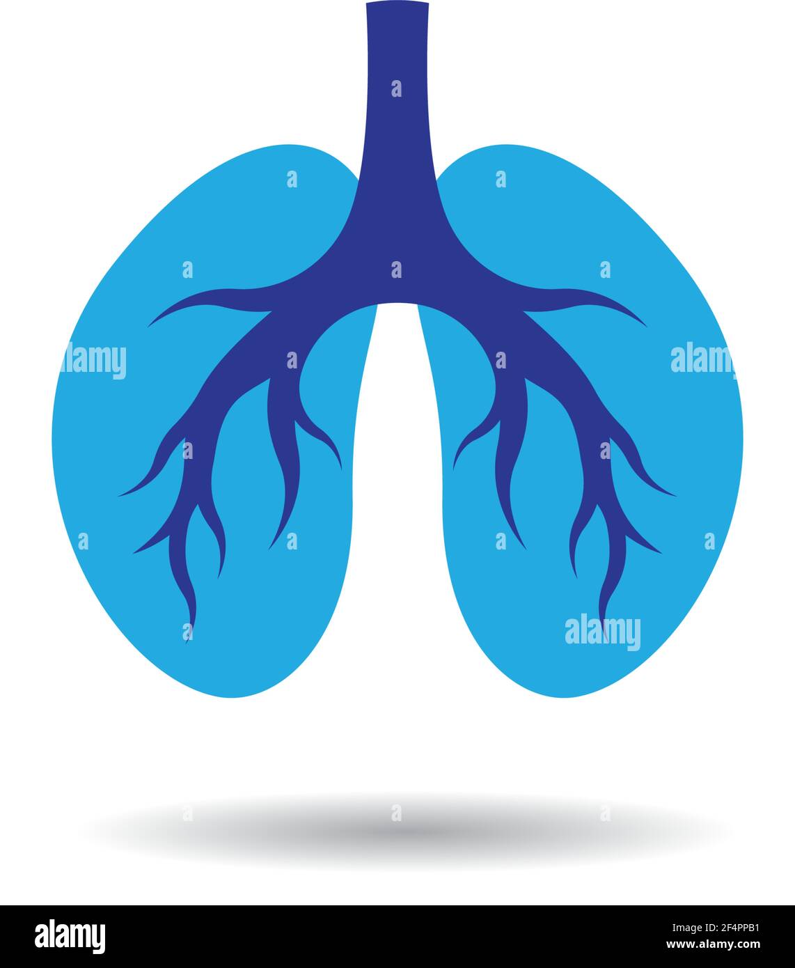 Lung logo template vector icon design Stock Vector Image & Art - Alamy