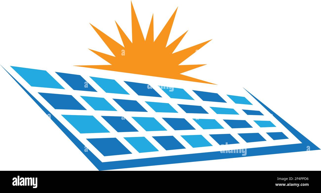 Panel solar icon vector vectors hi-res stock photography and images - Alamy