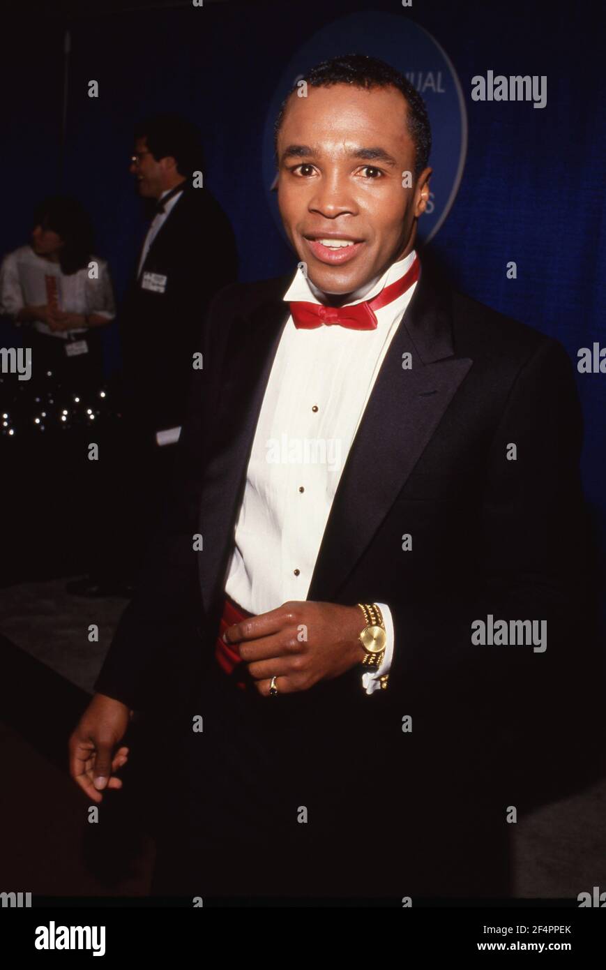 Sugar Ray Leonard during The 9th Annual Cable ACE Awards in Los Angeles ...