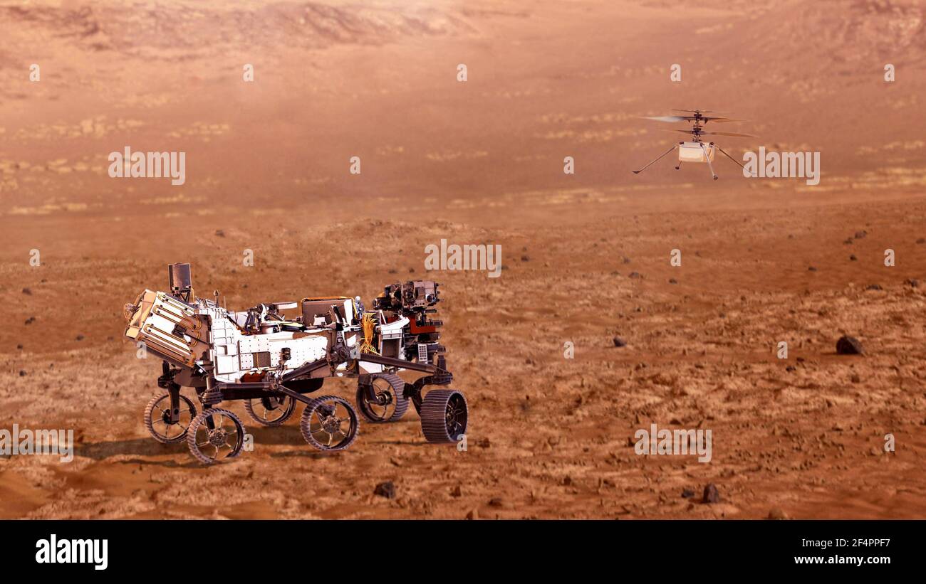 Ingenuity Perseverance Nasa High Resolution Stock Photography and ...