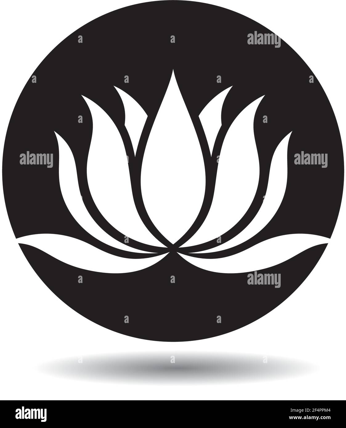 Luxury golden lotus flower Cut Out Stock Images & Pictures - Alamy