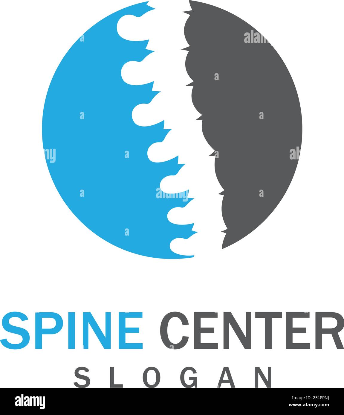 Spine logo template vector icon design Stock Vector Image & Art - Alamy