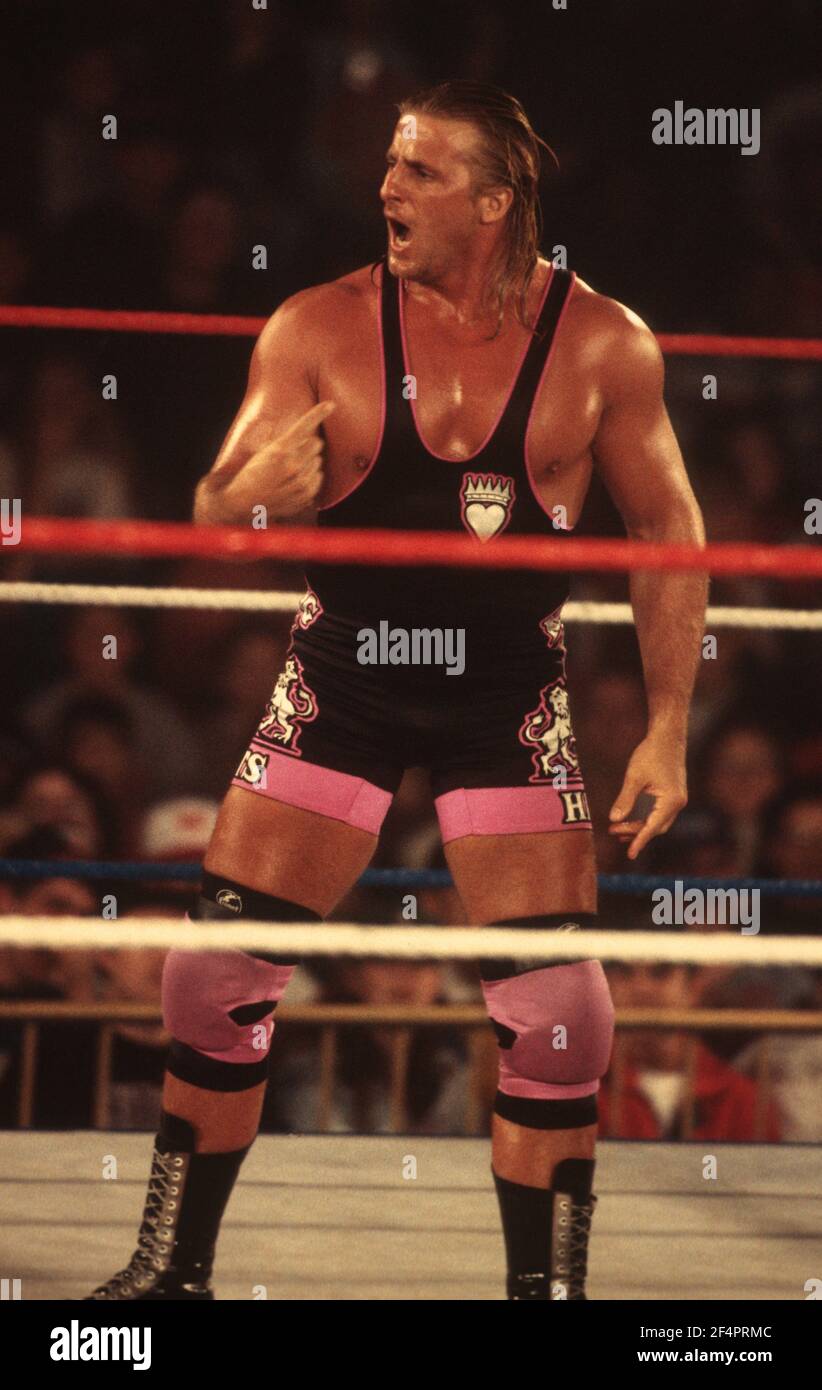 Owen Hart 1995 Photo By John Barrett/PHOTOlink / MediaPunch Stock Photo ...