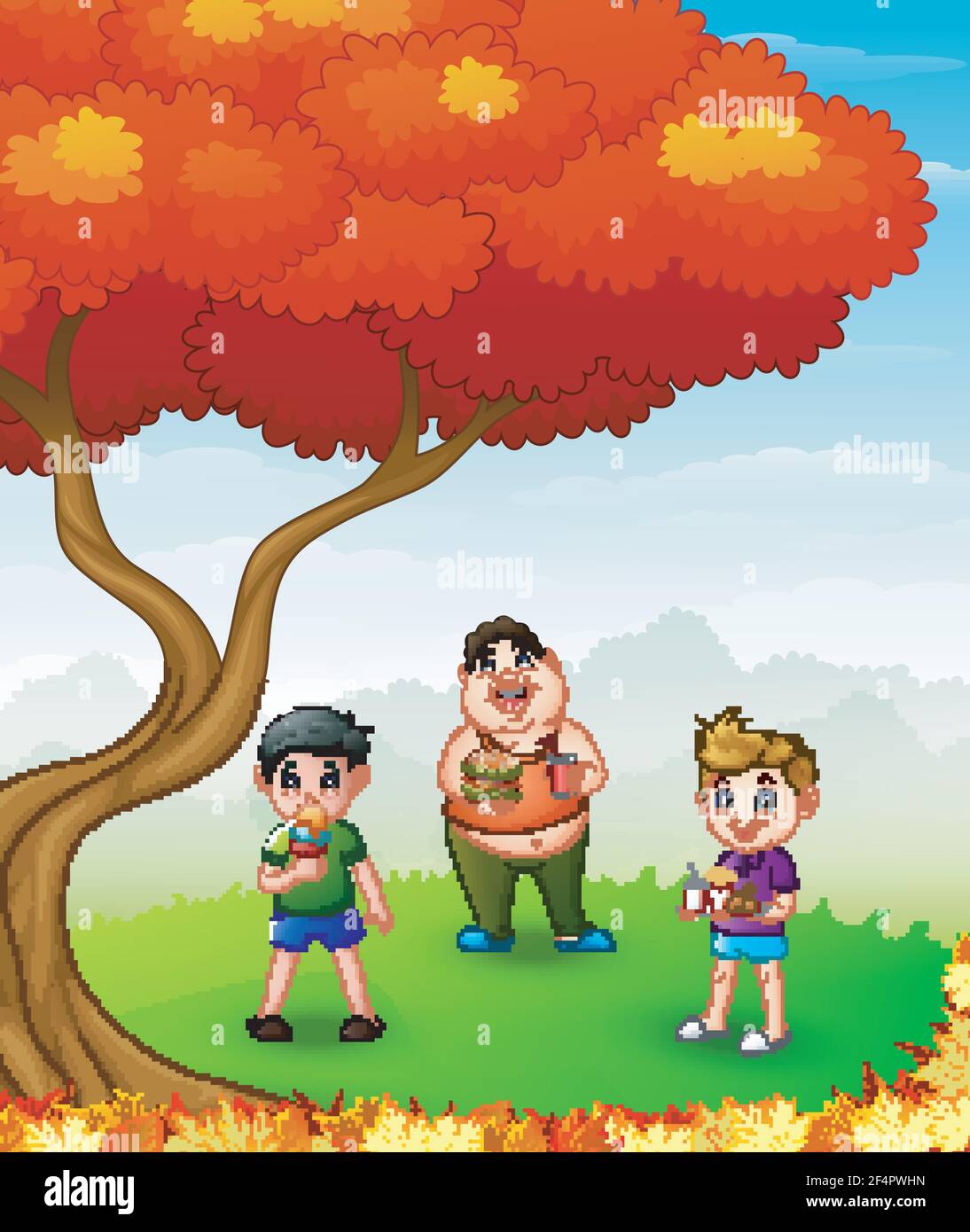 Children meals Stock Vector Images - Alamy