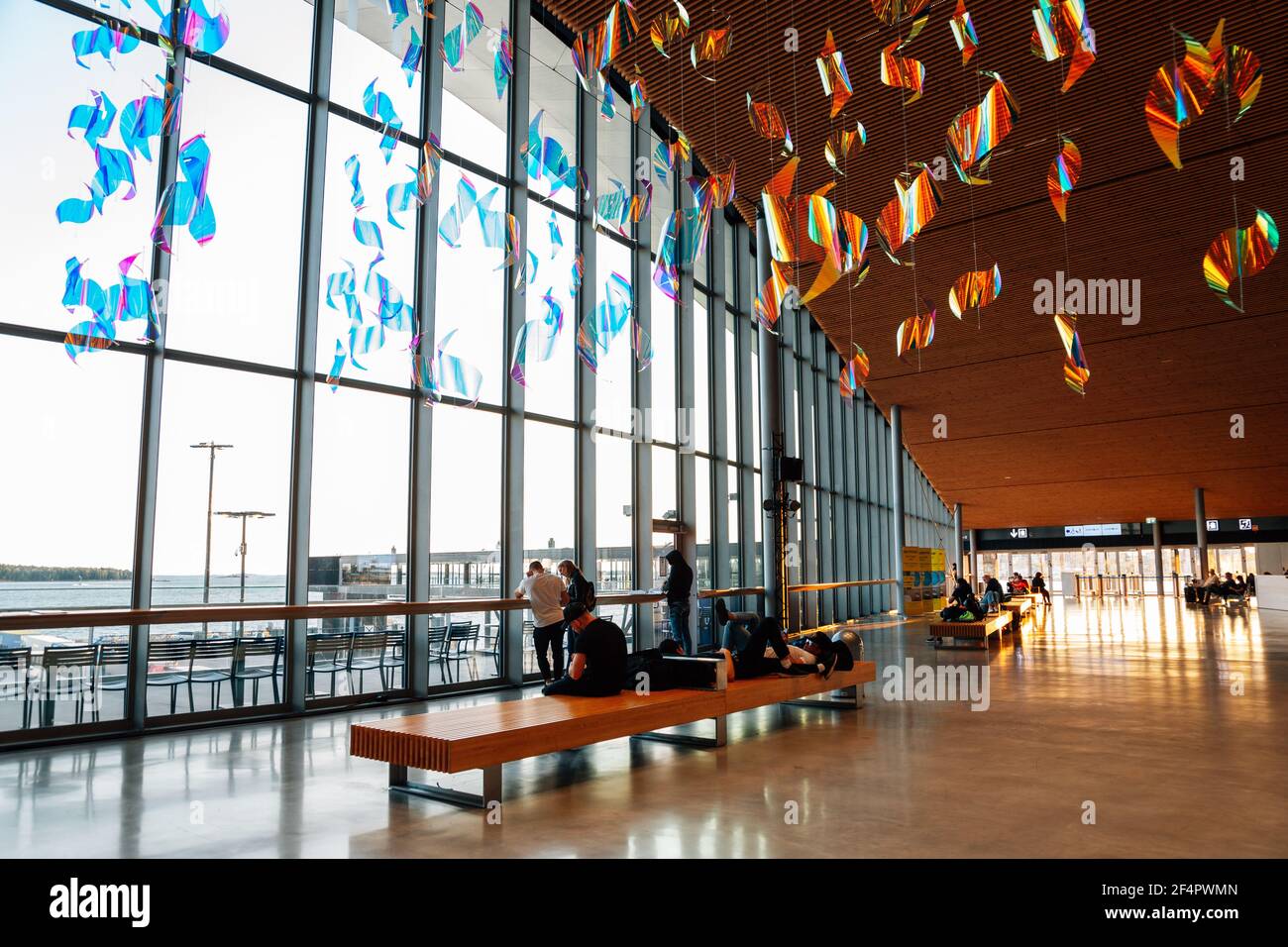 Inside Ferry Terminal High Resolution Stock Photography and Images - Alamy