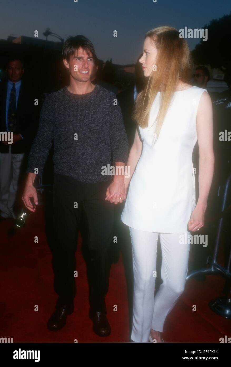 Westwood, California, USA 20th May 1996 Actor Tom Cruise and actress ...