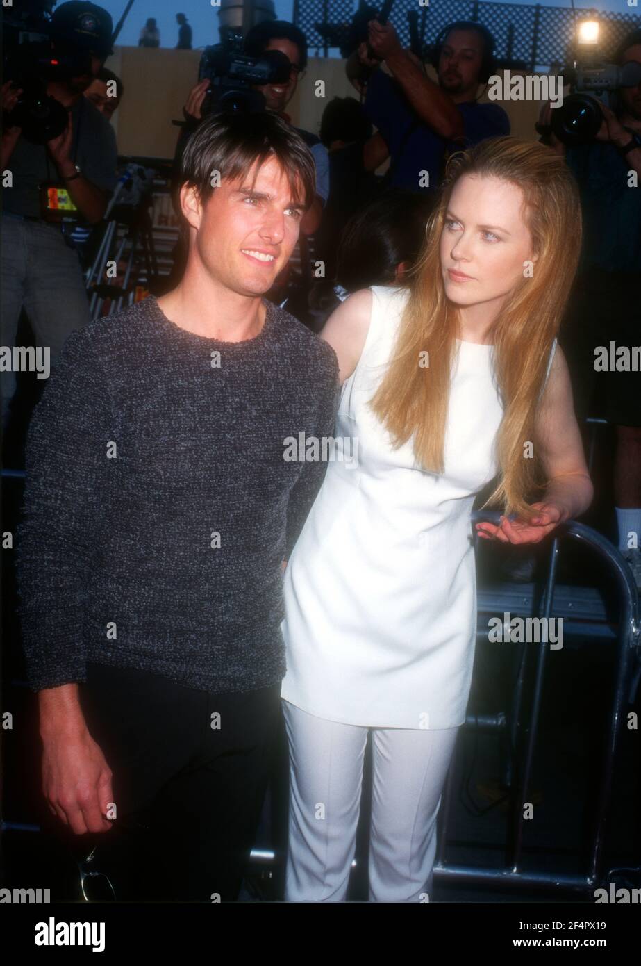 Westwood, California, USA 20th May 1996 Actor Tom Cruise and actress ...