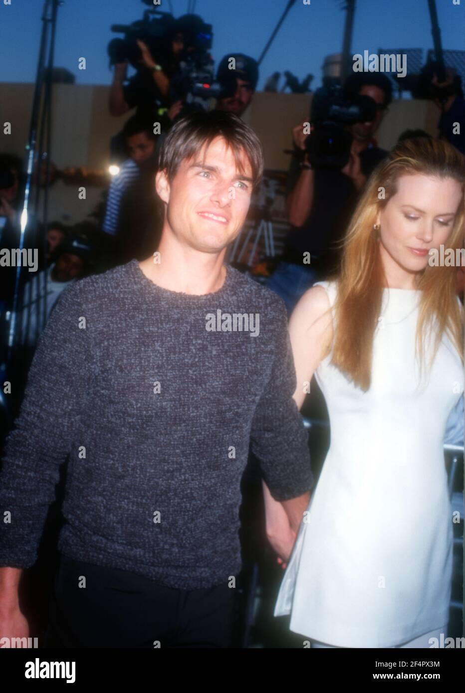 Westwood, California, USA 20th May 1996 Actor Tom Cruise and actress ...