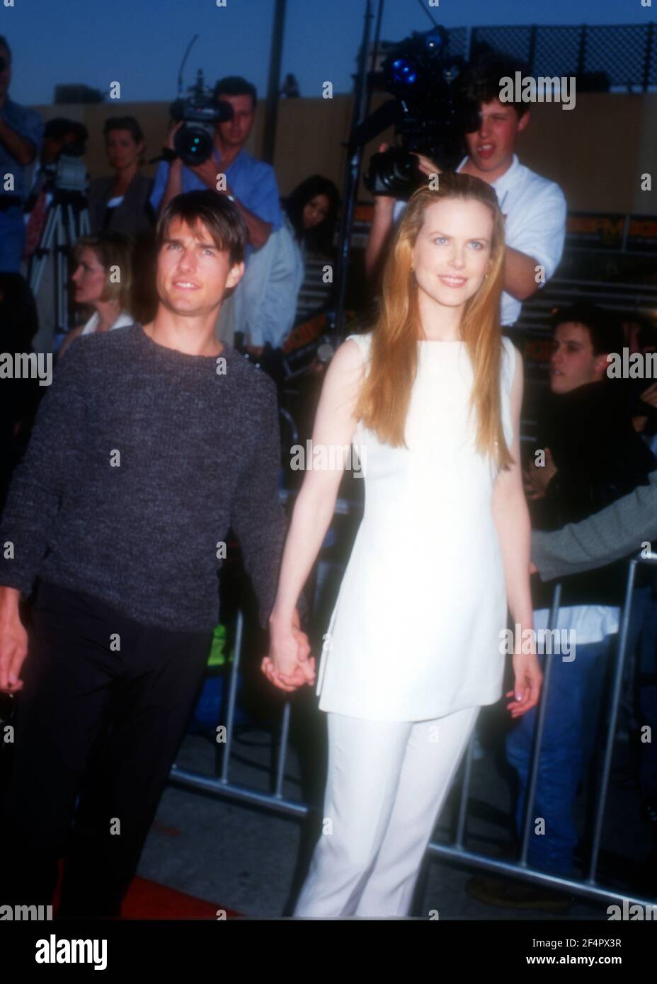 Westwood, California, USA 20th May 1996 Actor Tom Cruise and actress ...