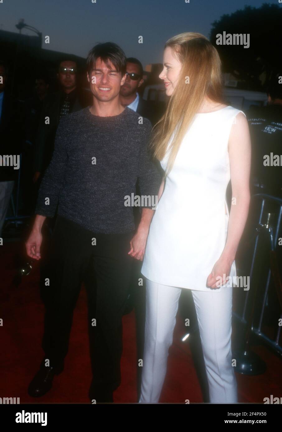 Westwood, California, USA 20th May 1996 Actor Tom Cruise and actress ...