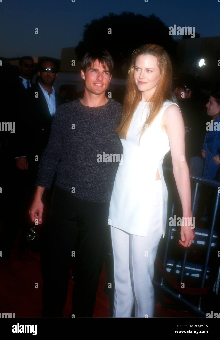 Westwood, California, USA 20th May 1996 Actor Tom Cruise and actress ...