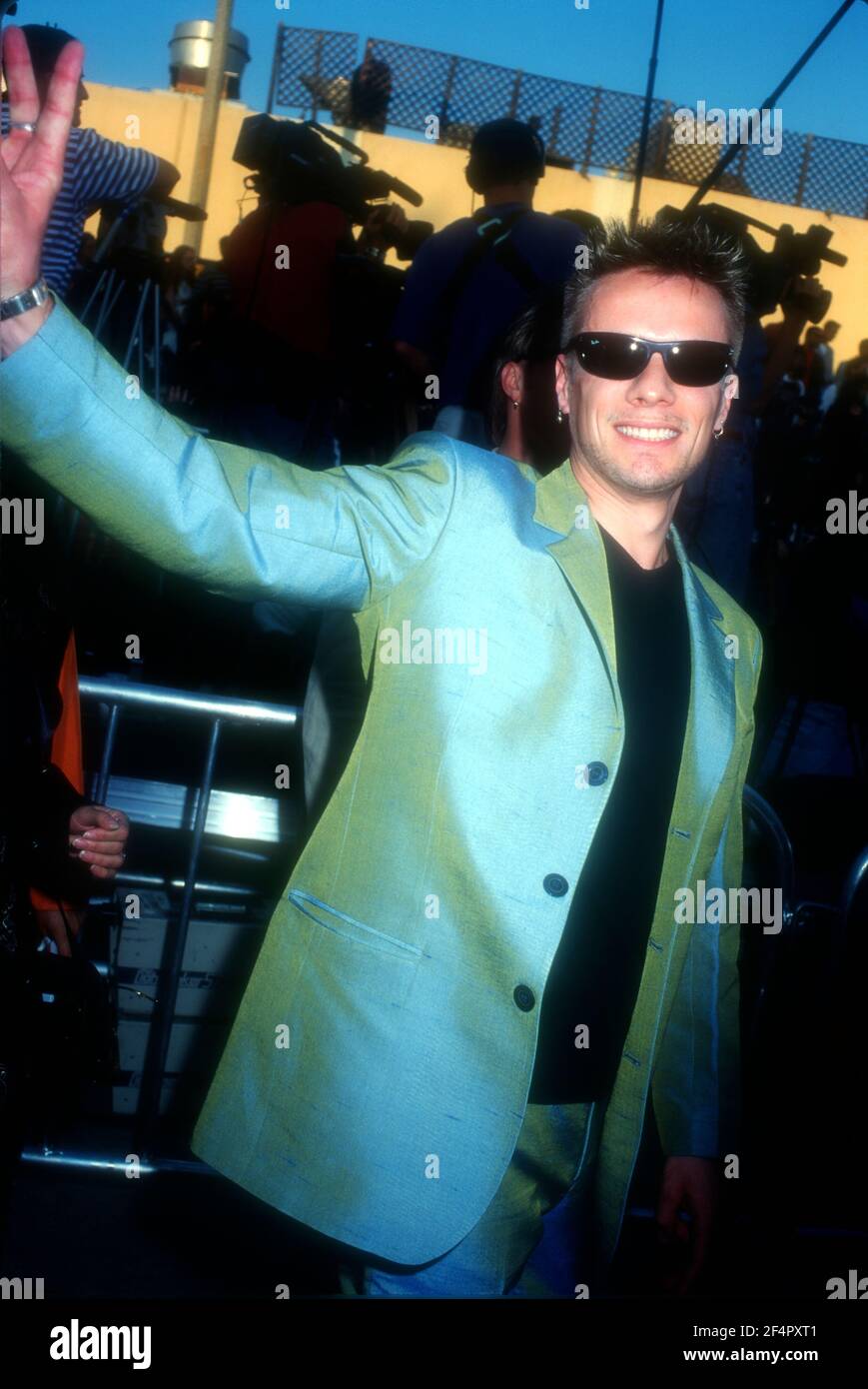Westwood, California, USA 20th May 1996 Musician Larry Mullen Jr. of U2 ...