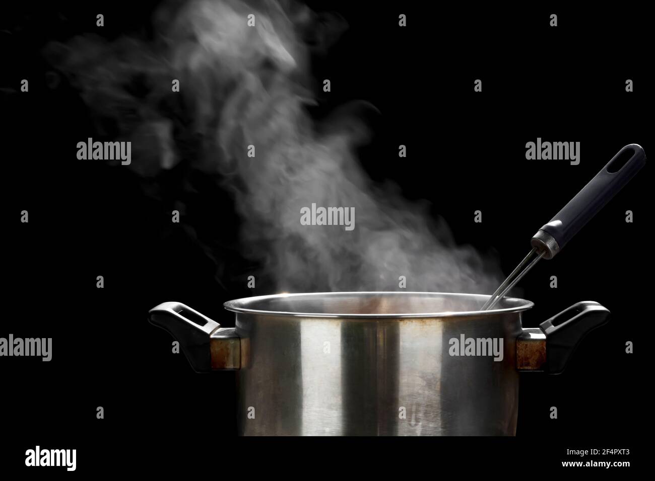 steam over cooking pot Stock Photo - Alamy