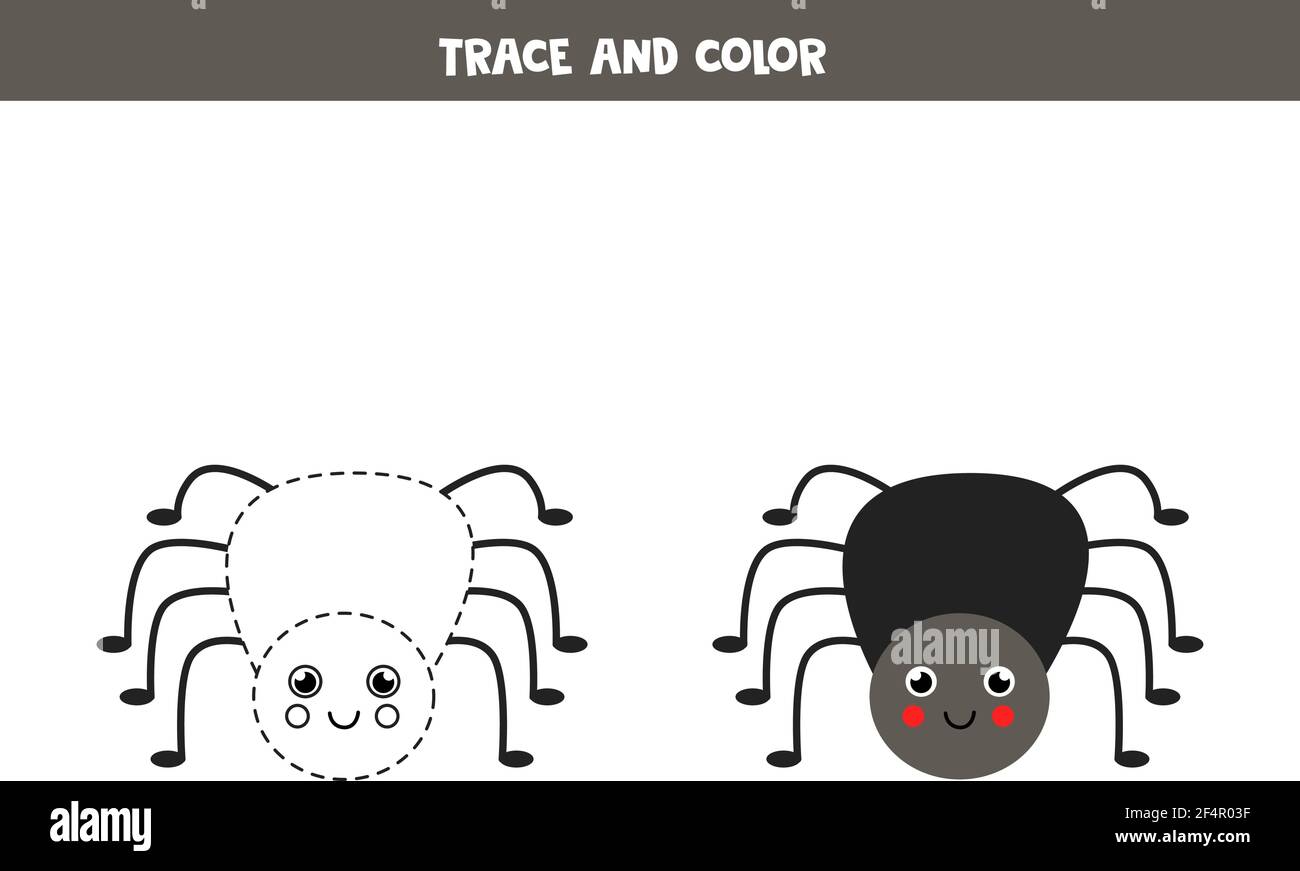 Spider Web Lines To Trace