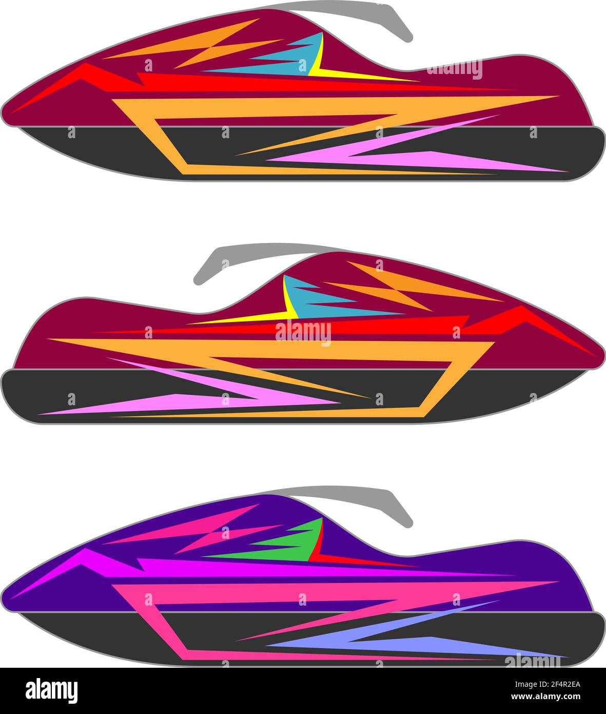 Snowmobile, Snow Machine, Motorcycle, Bike, Scooter Graphics, Stripe ...