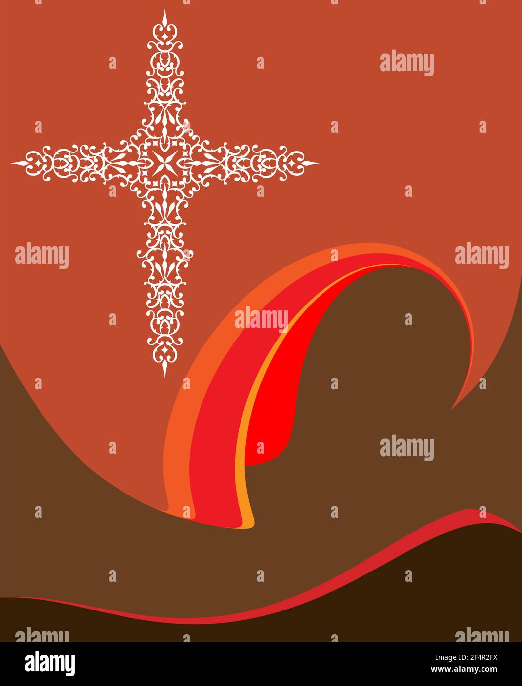 Christian Cross Design Vector Art Stock Vector Image & Art - Alamy