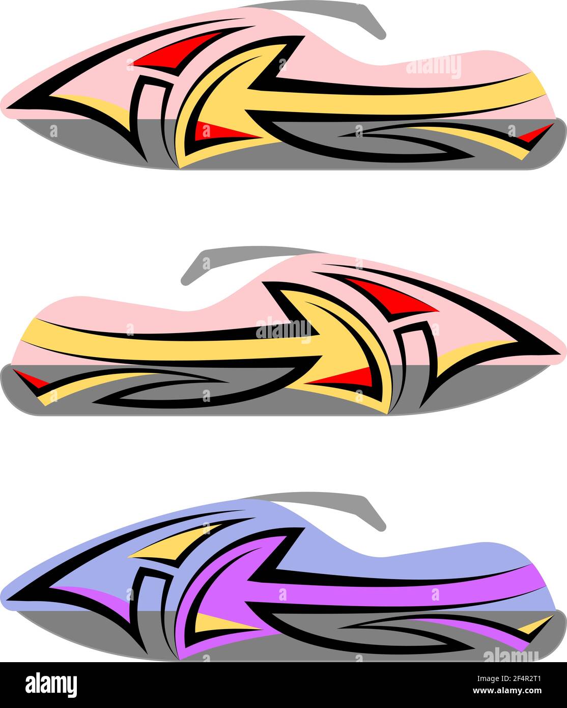 Snowmobile, Snow Machine, Motorcycle, Bike, Scooter Graphics, Stripe ...