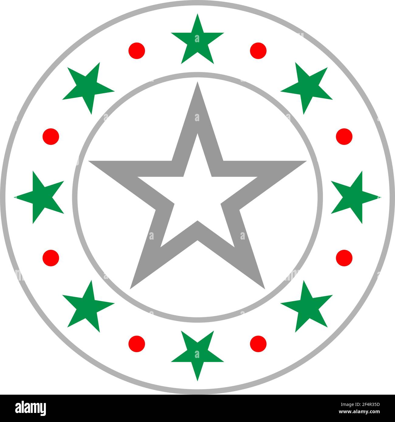 Stars In Circle Vector Illustration Stock Vector Image & Art - Alamy