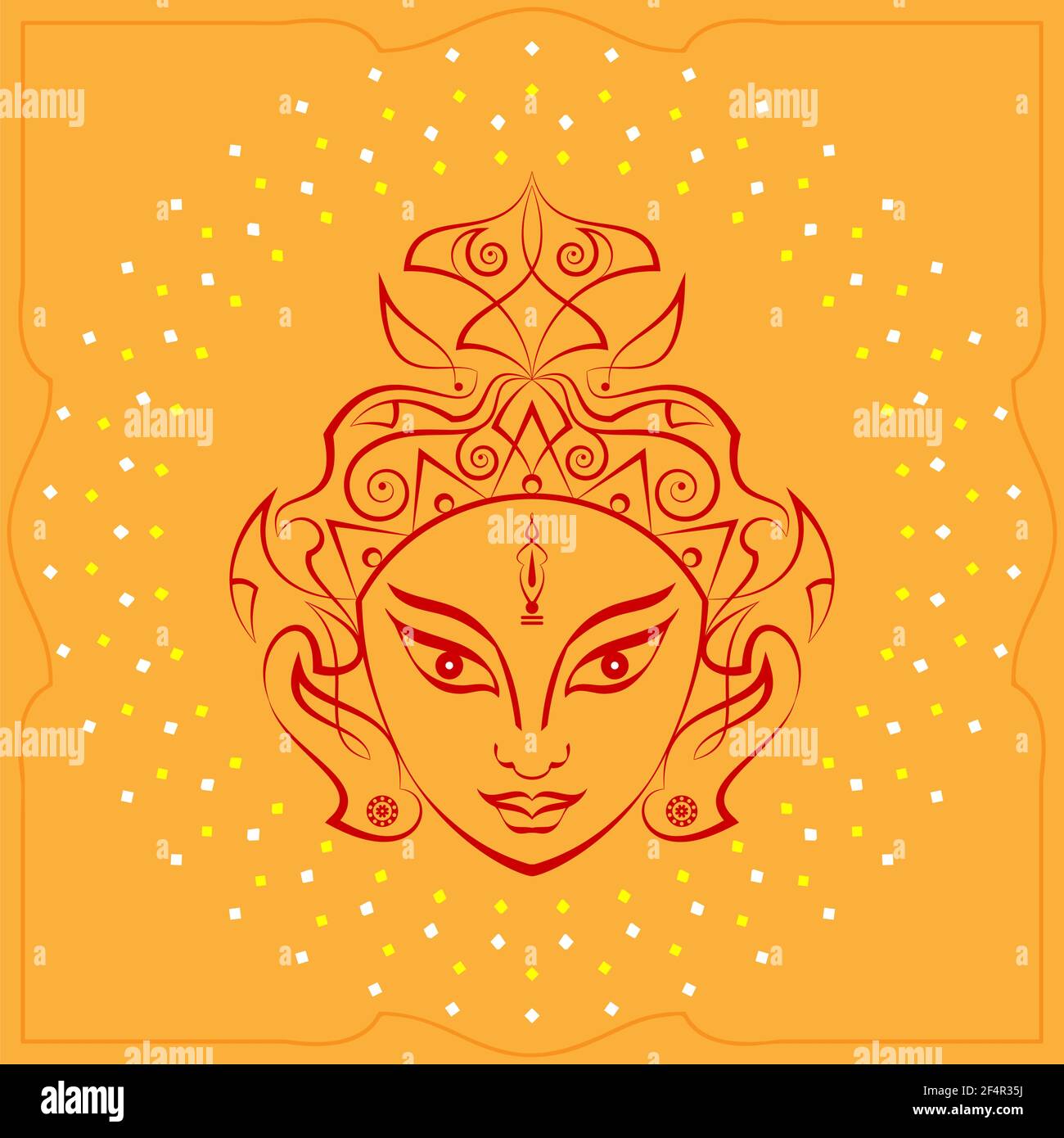 Illustration of indian god and goddess Stock Vector Images - Alamy