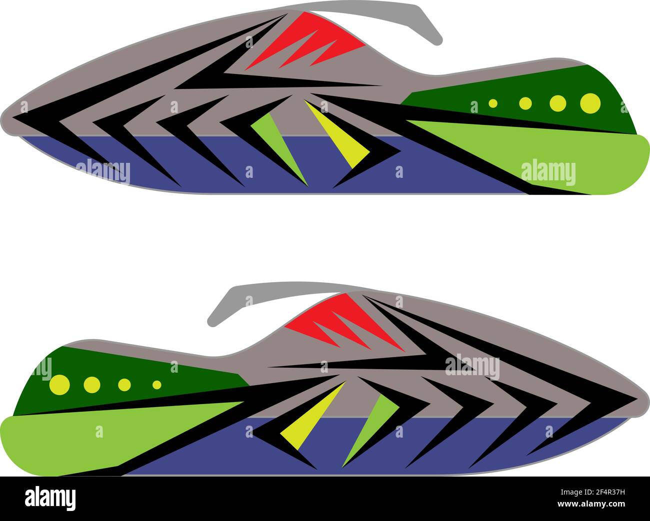 Snowmobile, Snow Machine, Motorcycle, Bike, Scooter Graphics, Stripe ...