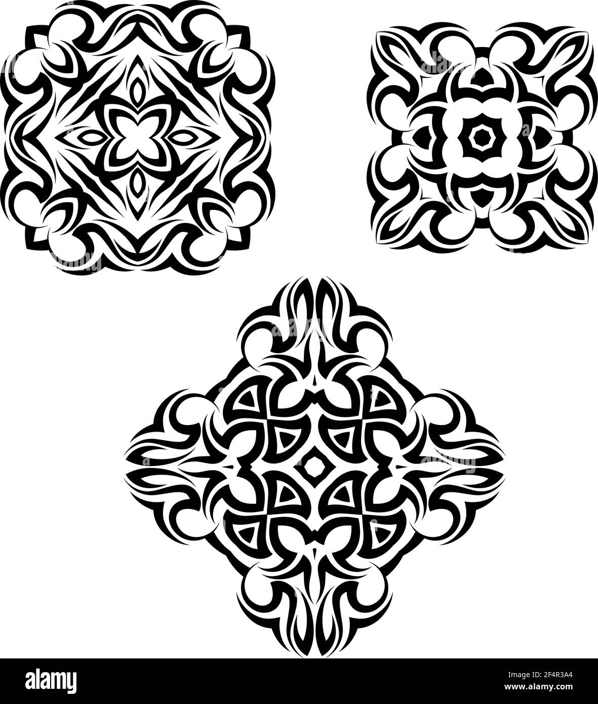 Tribal Tattoo Design Vector Art Stock Vector Image & Art - Alamy