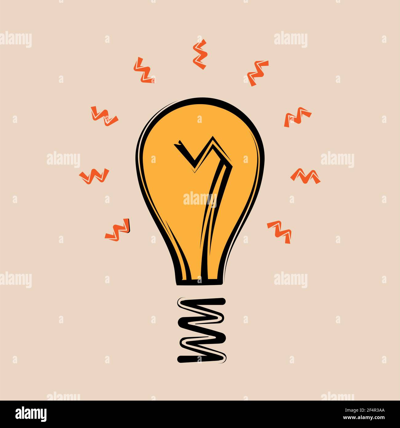 Bulb Icon Set Vector Illustration Stock Vector Image & Art - Alamy