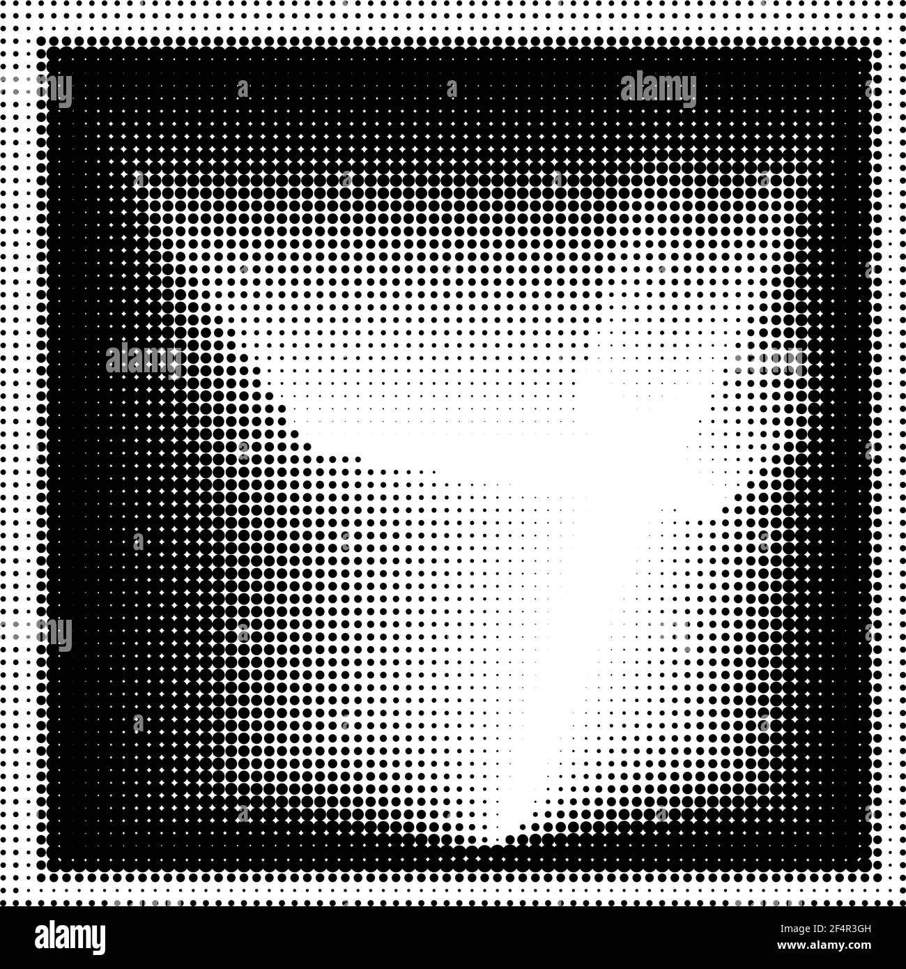 Abstract Halftone Design Vector Illustration Stock Vector Image & Art ...