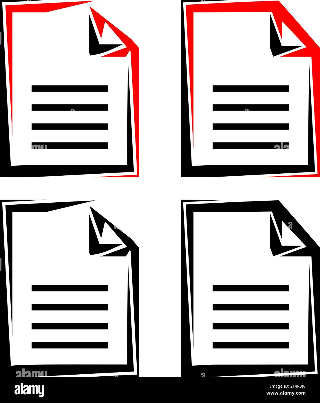 File Icon Symbol Vector Illustration Stock Vector Image & Art - Alamy