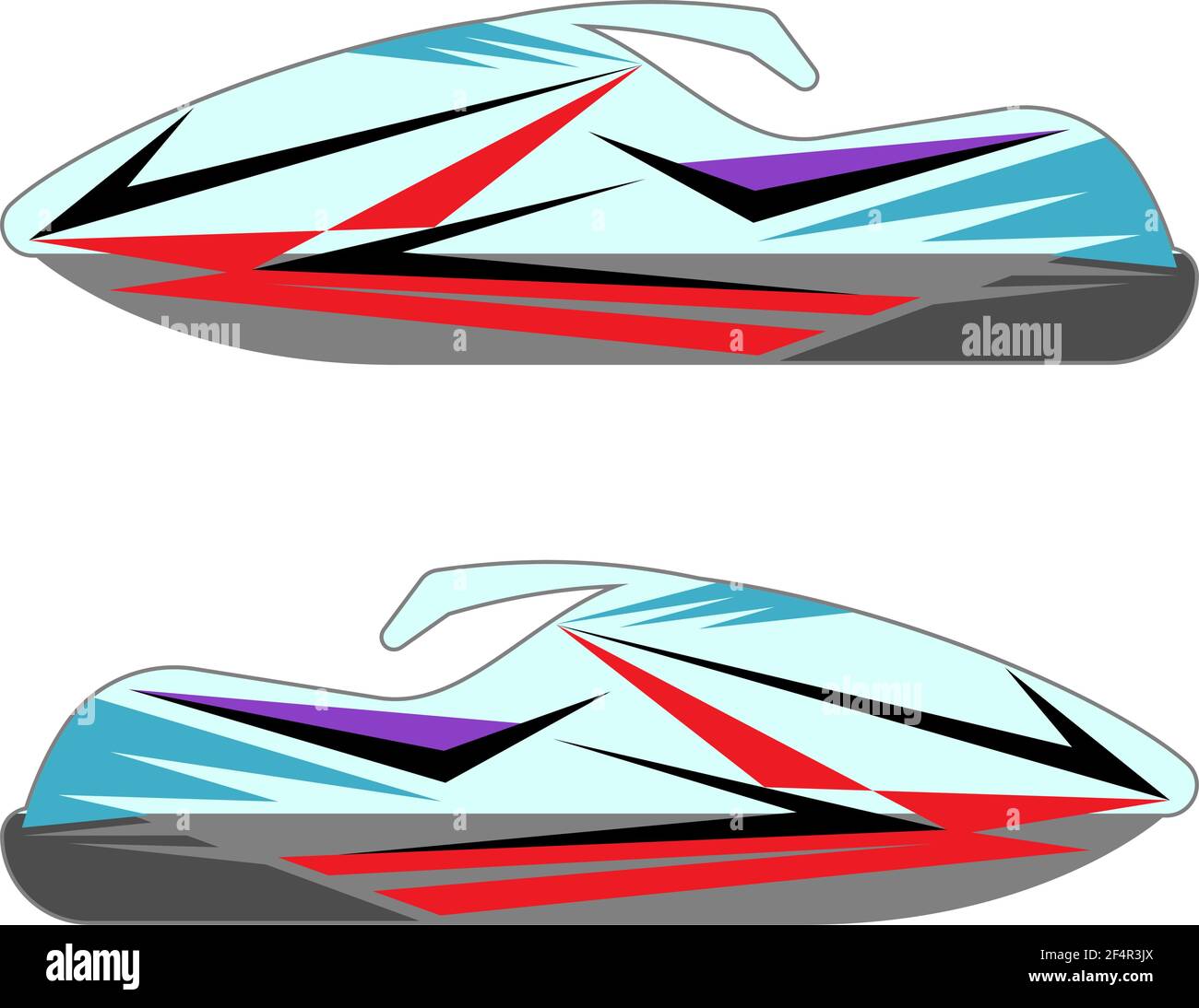 Snowmobile, Snow Machine, Motorcycle, Bike, Scooter Graphics, Stripe ...