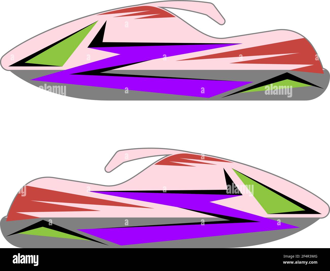 Snowmobile marks hi-res stock photography and images - Alamy