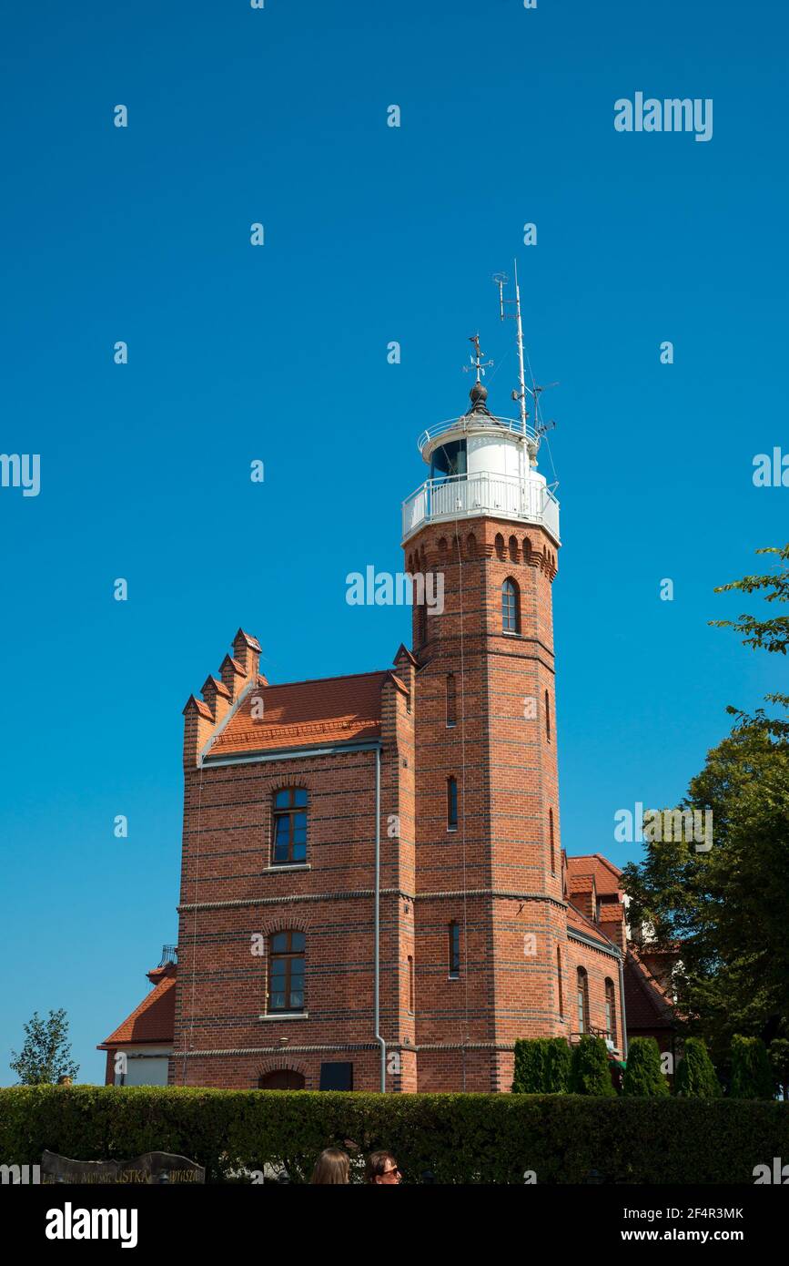 Lighthouse in ustka hi-res stock photography and images - Alamy