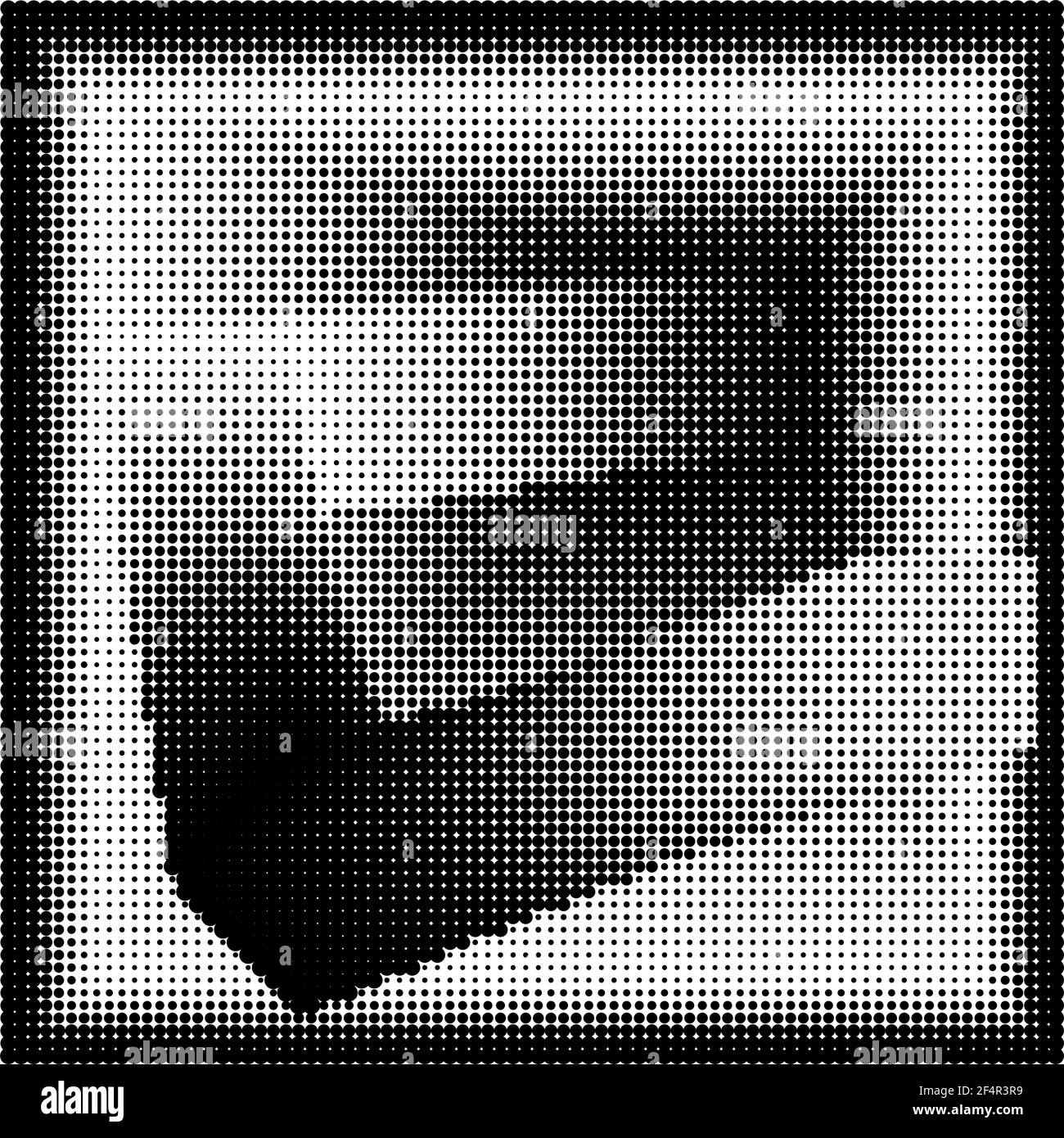 Abstract Halftone Design Vector Illustration Stock Vector Image & Art ...