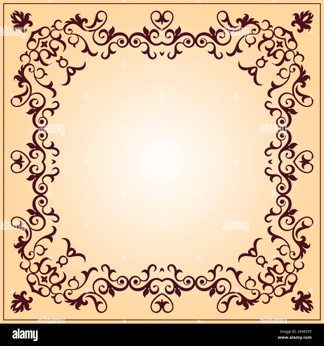 Frame Border Design Vector Illustration Stock Vector Image & Art - Alamy