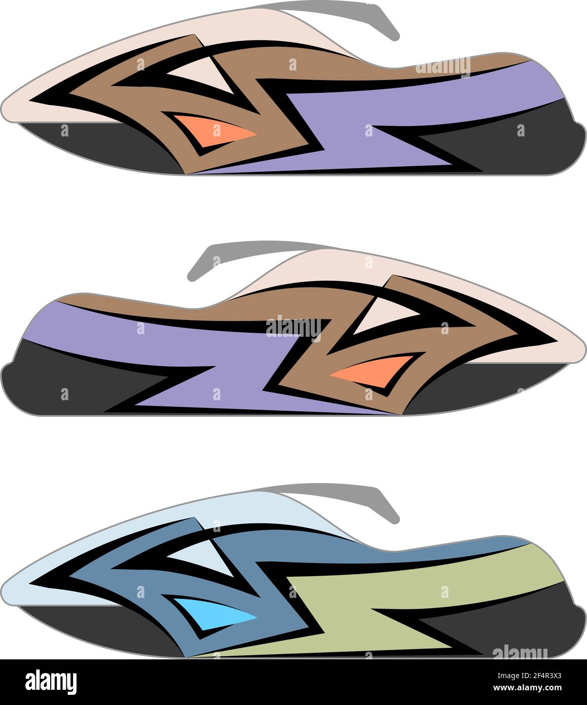 Snowmobile marks hi-res stock photography and images - Alamy